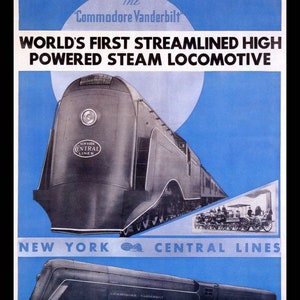 Train World's First Streamlined High Powered Steam Locomotive United ...