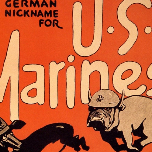 Teufel Hunden Devil Dog German Nickname for US Marines - Etsy