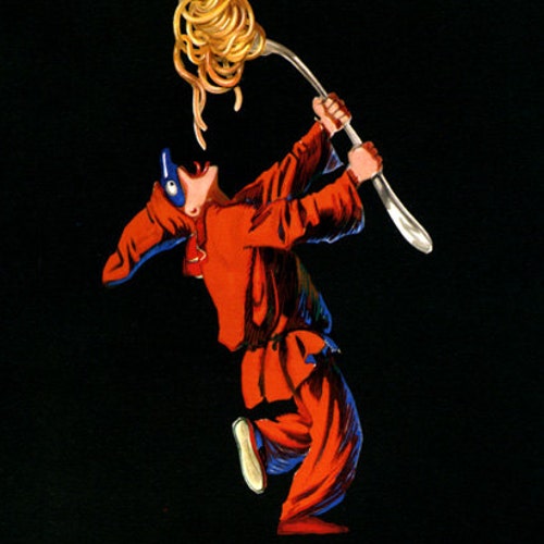 Food Spaghetti Pasta Clown Maccheroni Pianigiani Italy Italia - Etsy