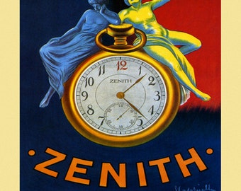 Zenith Watch Poster - Etsy