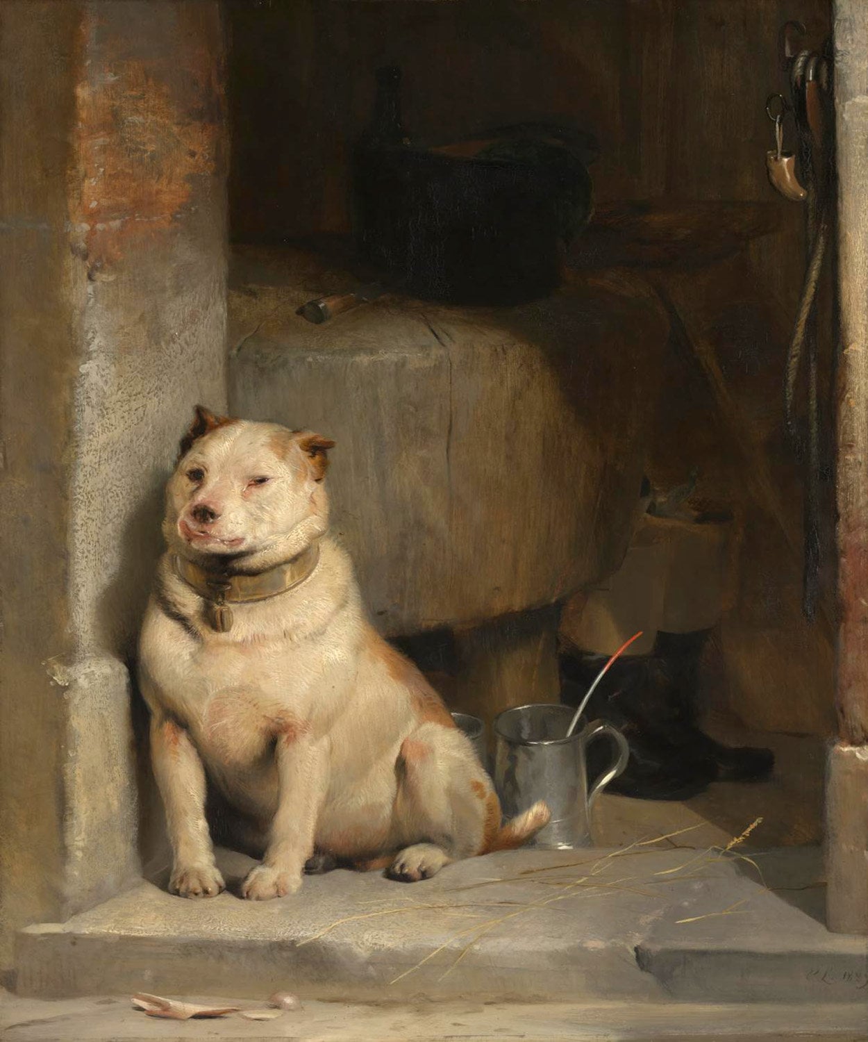 Low Life Poor Dog Amazing Quality Painting by English Painter - Etsy