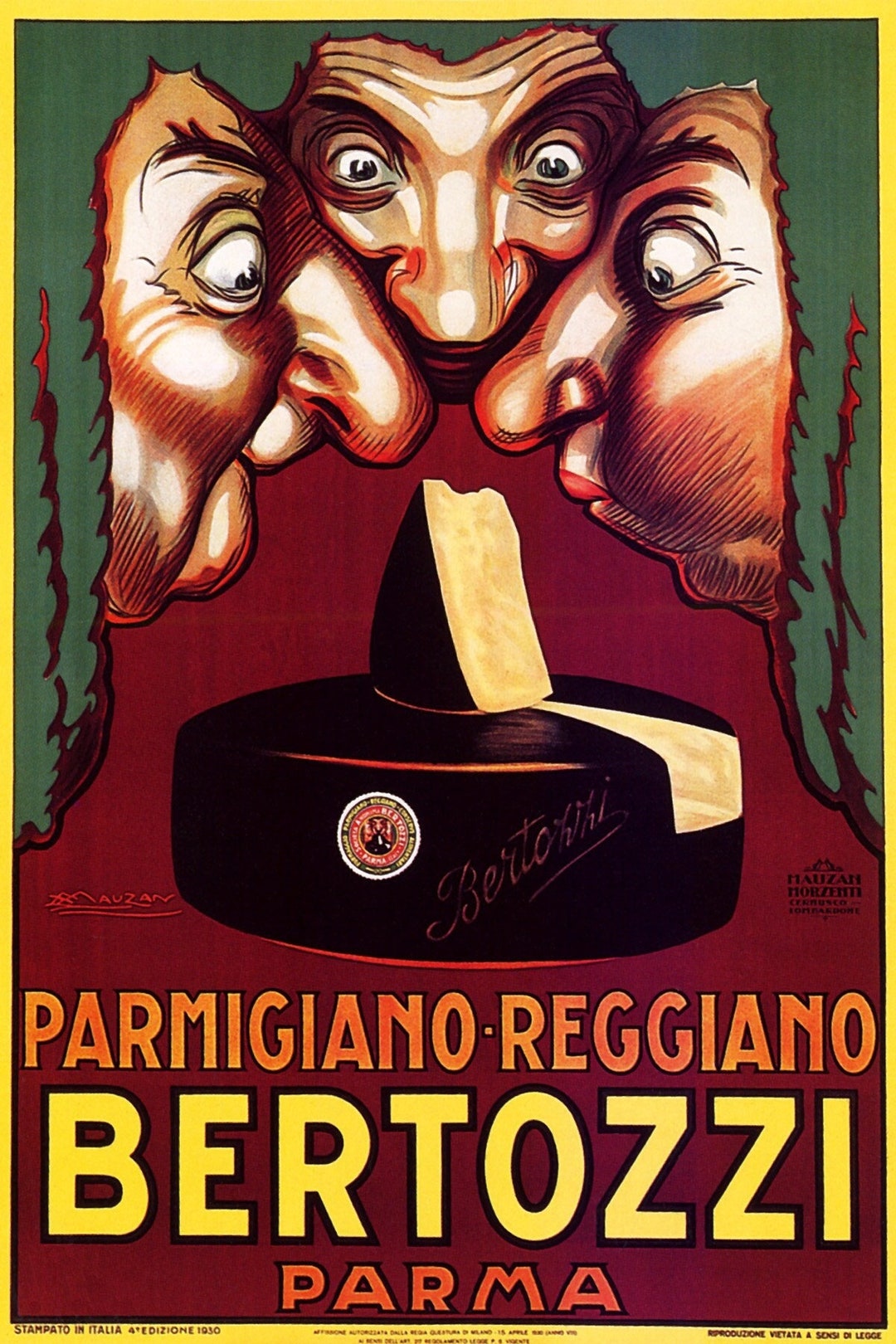 Parmesan Cheese Parmigiano Reggiano Bertozzi Parma Italy Italian Great ...