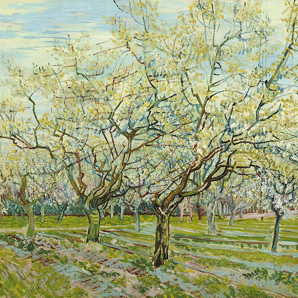 Van Gogh the White Orchard - Etsy