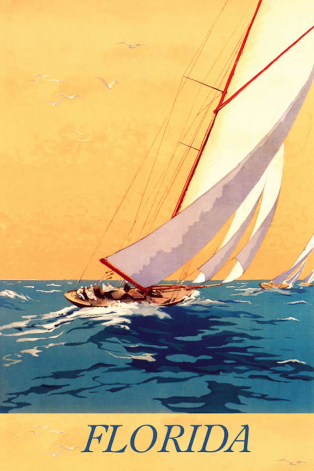 Florida Sail Boat Sailing in Florida Sunshine State American Travel ...