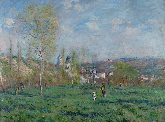 Claude Monet Mother Child Spring in Vethuil Landscape Amazing - Etsy