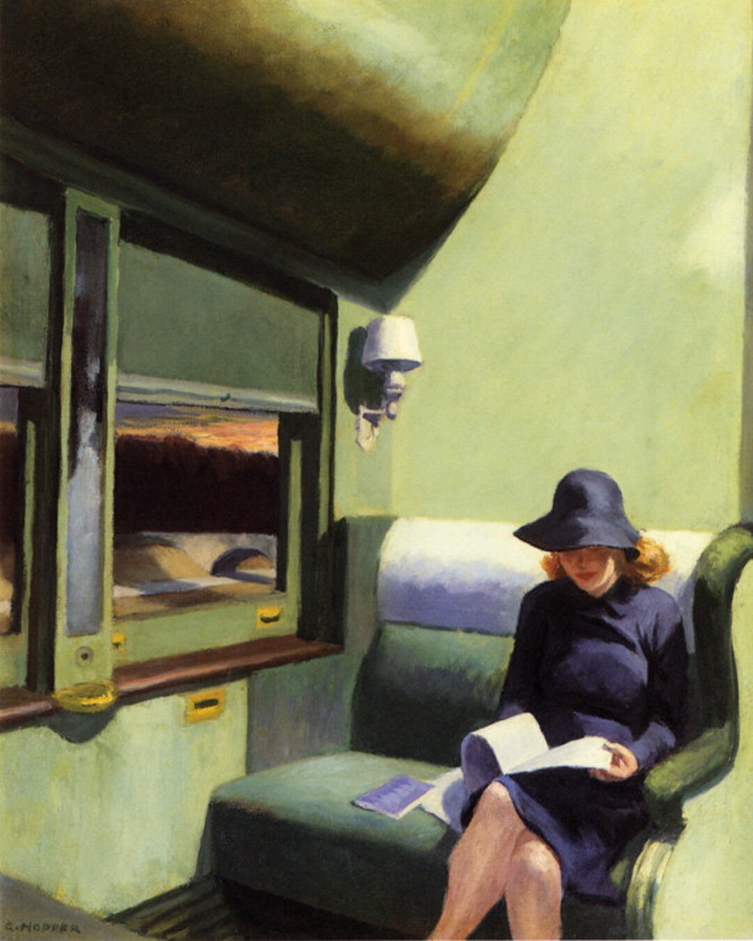 Hopper 16"x20" and 11" X 14" Option Compartment C Car Train Reading ...