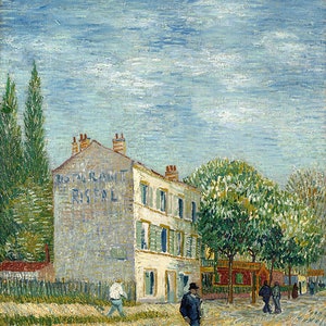 Vincent Van Gogh Restaurant Rispal at Asnieres France French Amazing ...