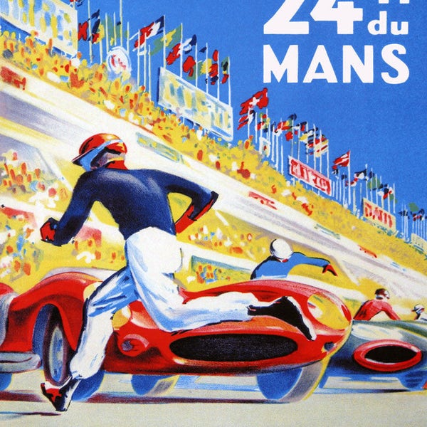 Le Mans Poster - Etsy