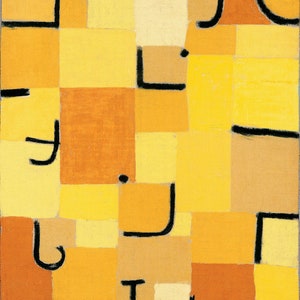 Signs in Yellow Fine Art Painting by Swiss Born German Artist - Etsy