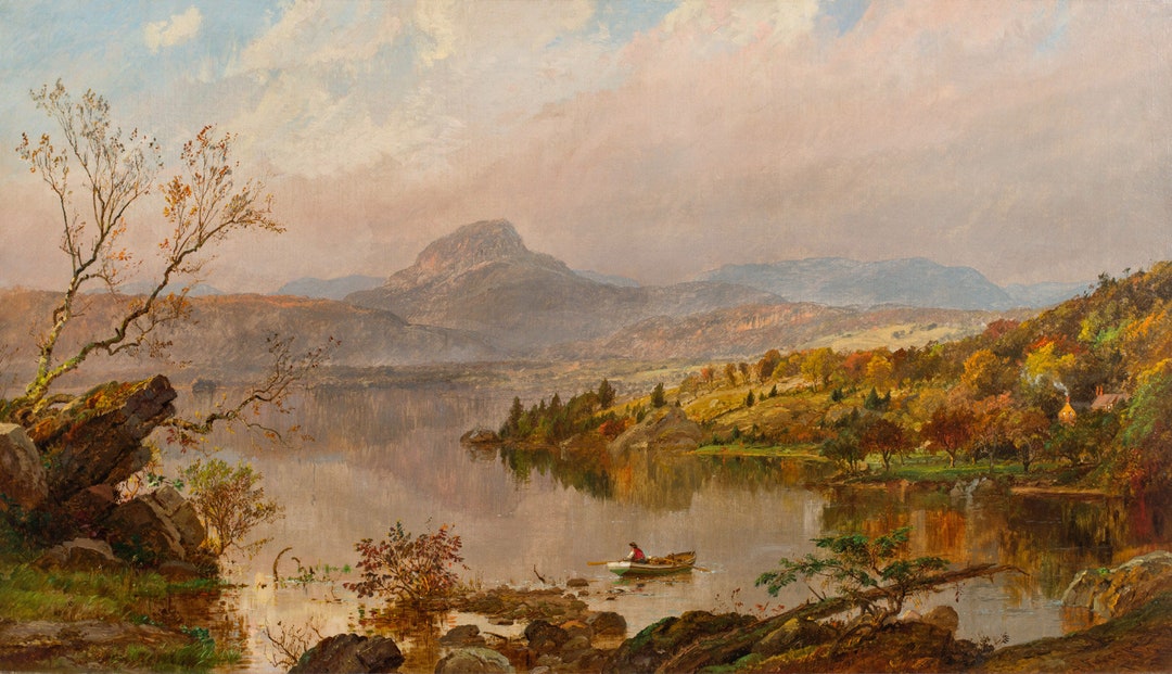 Wickham Pond and Sugar Loaf Mountain Orange County New York by Jasper ...
