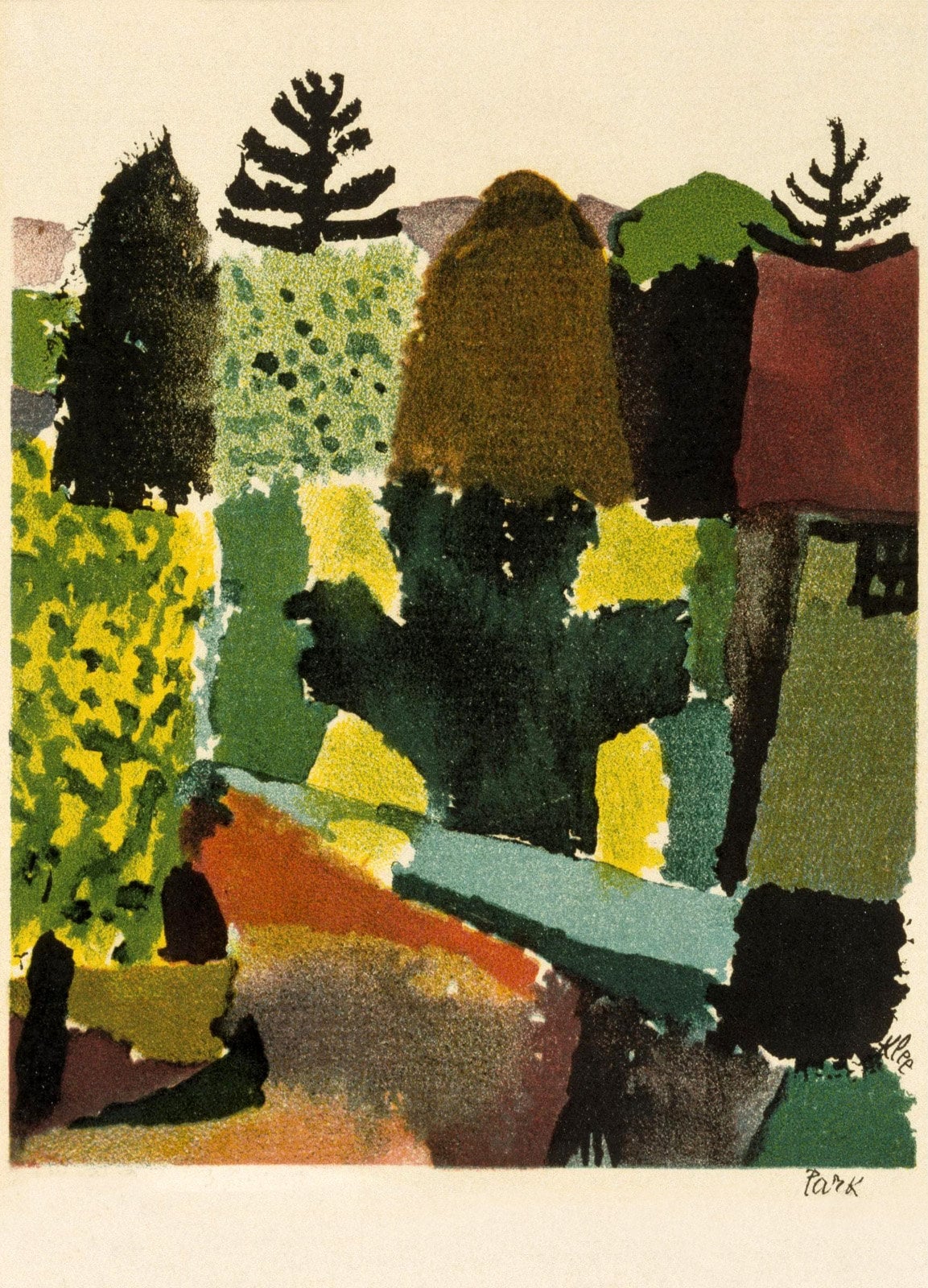 Expressionist Landscape Painting