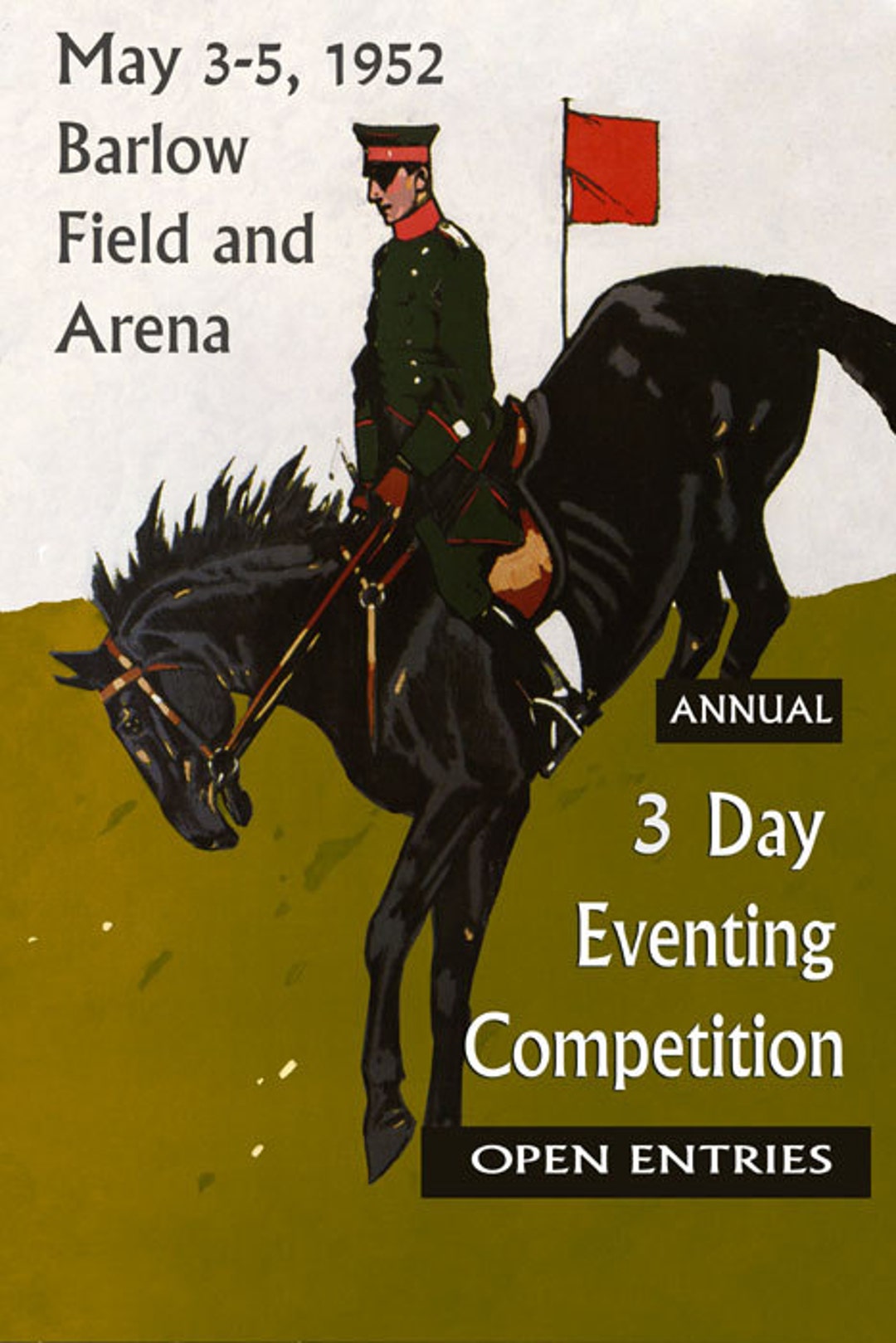 Horse Event Barlow Field and Arena Horse Dressage Competition ...