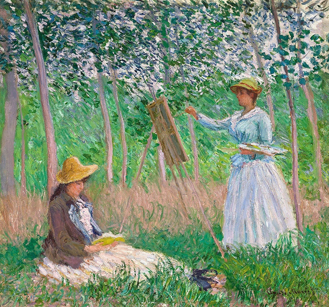 Claude Monet Portrait Paintings
