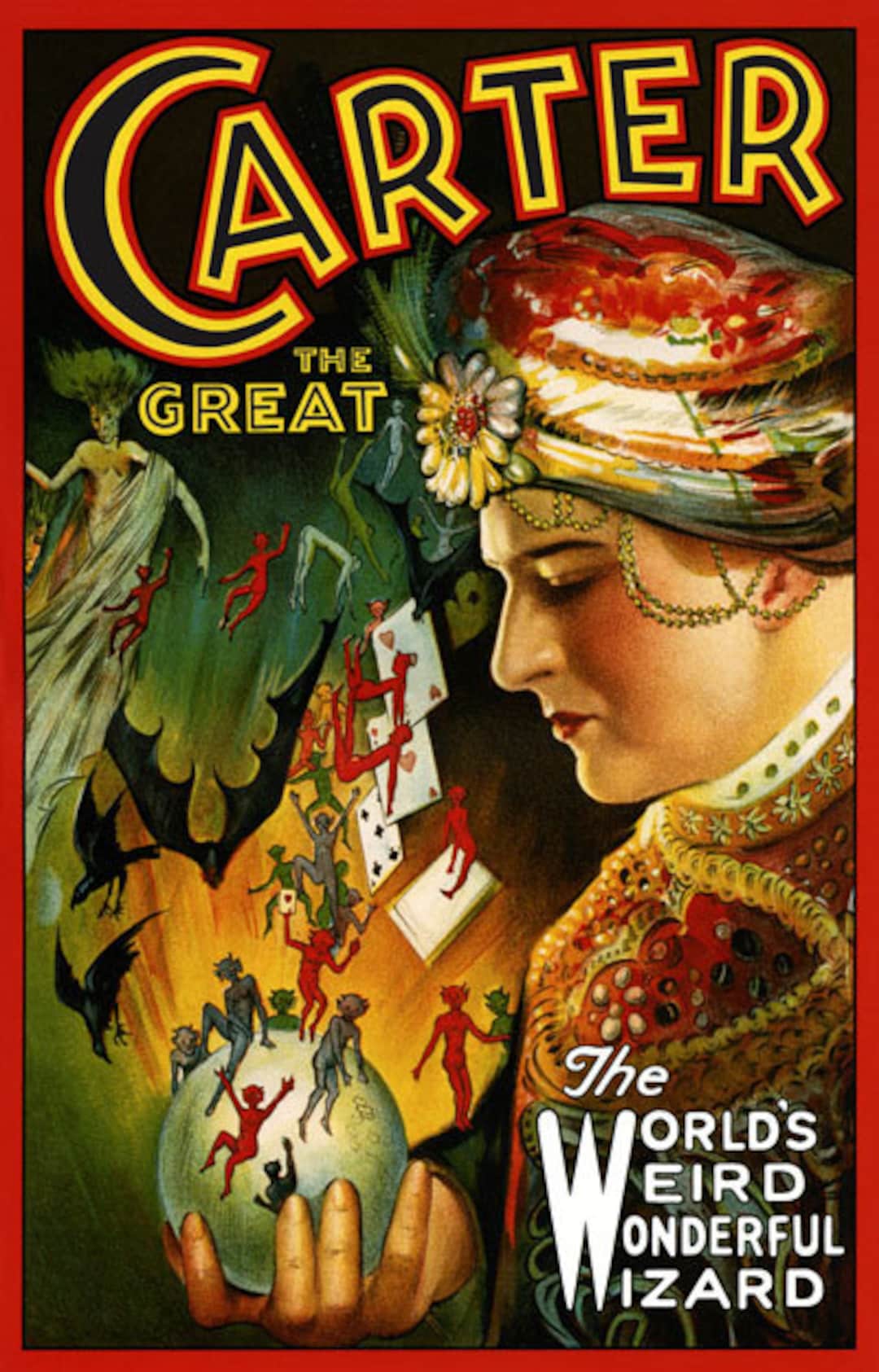 Magic Carter the Great Magician the World Weird Wonderful Wizard ...