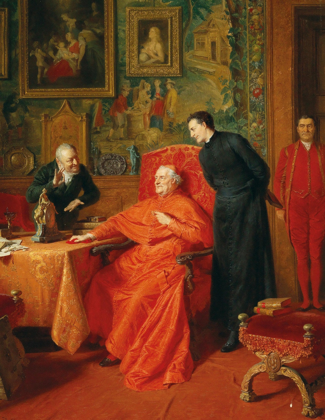 Cardinal Catholic Painting