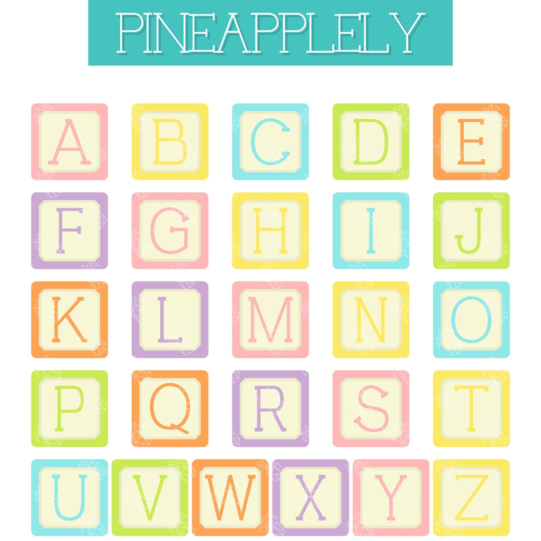 Baby Alphabet Blocks, Baby Shower, Welcome Baby Girl, It's A Girl ...
