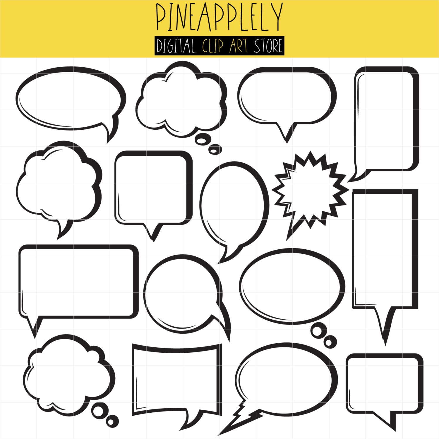 Comic Style Speech Bubbles, Dialogue Box, Word Clouds, Comic Style ...