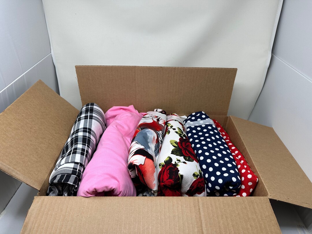 Mystery Fabric Box of 10 Yards- Sold by the Yard - Etsy