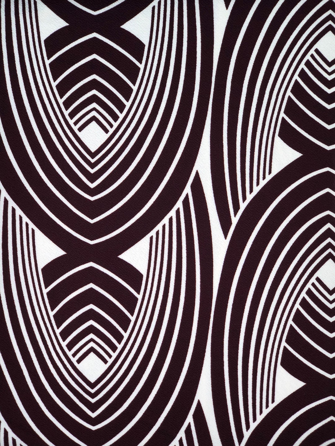 Liverpool Knit Geometric Print Fabric- Sold by the Yard - Etsy