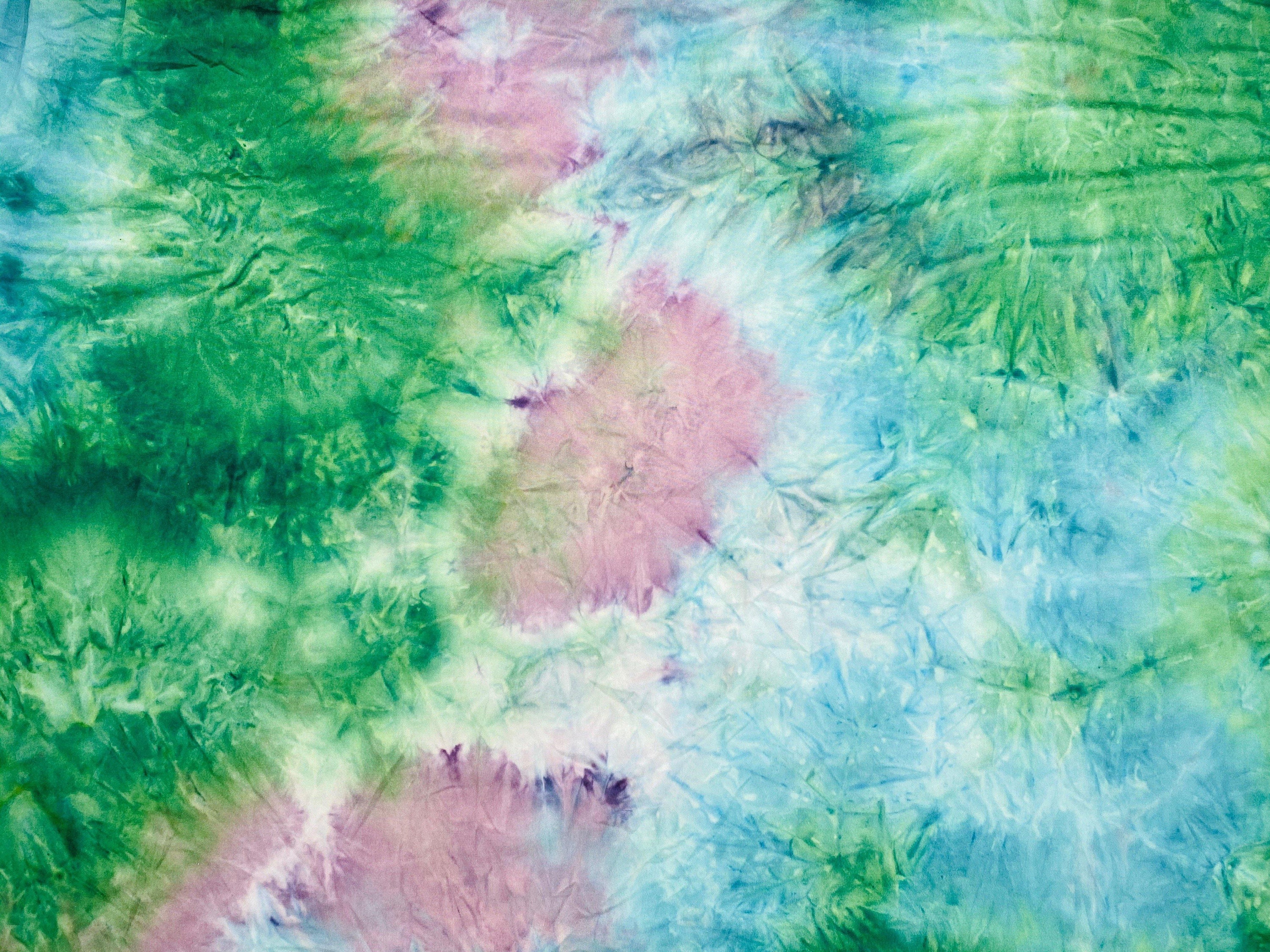 DTY Double Sided Brushed Knit Tie Dye Fabric- Sold by the Yard - Etsy