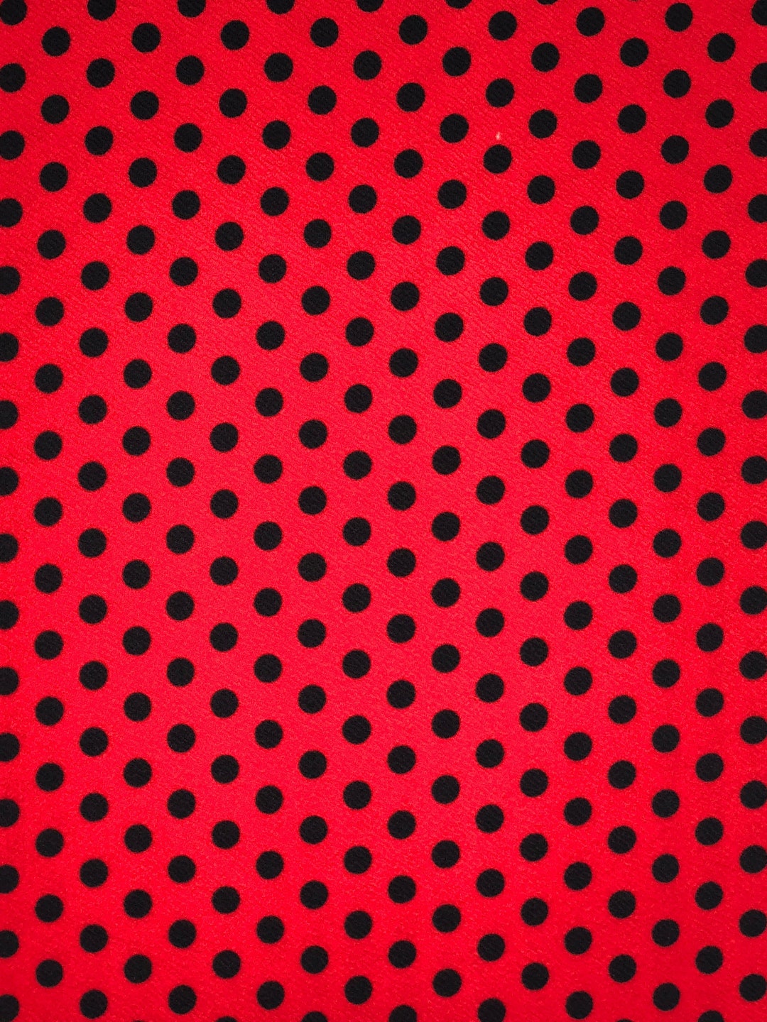 Liverpool Knit Polka Dot Print Fabric- Sold by the Yard - Etsy