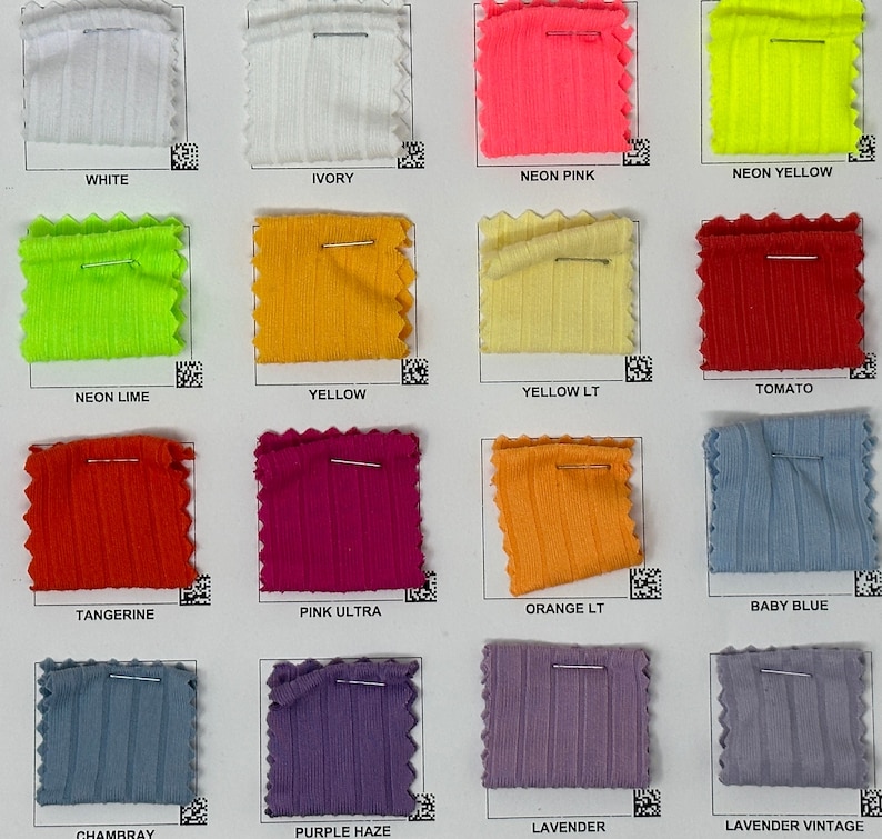 8x3 Yummy Brushed Rib Knit Solid Fabric - Etsy