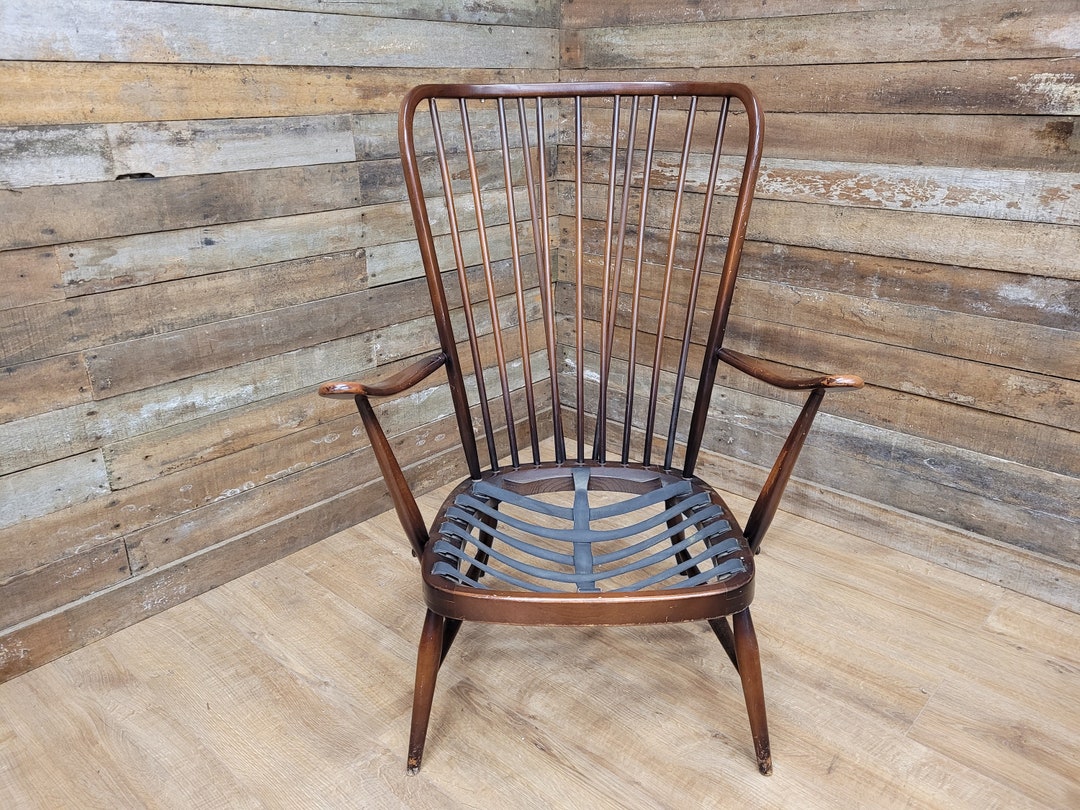 Vintage Ercol Windsor Evergreen Armchair Model 478 Frame Only - Etsy UK