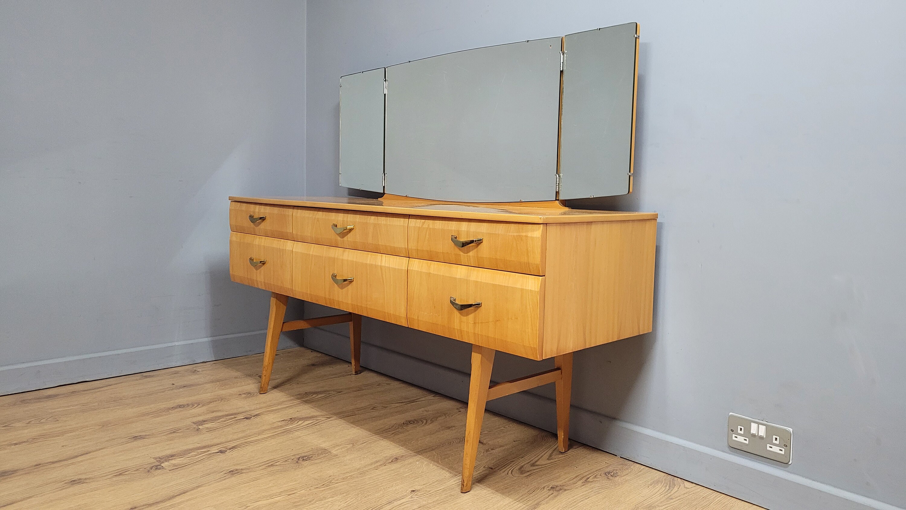 Mid Century Sideboard Credenza by Meredew Dressing Table Pin - Etsy UK