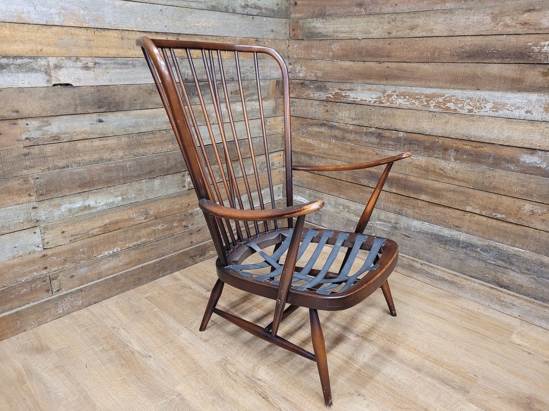 Vintage Ercol Windsor Evergreen Armchair Model 478 Frame Only - Etsy UK
