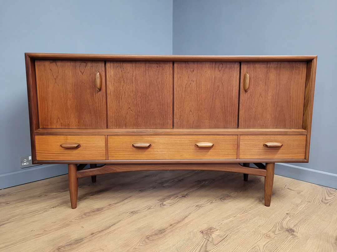 Stunning Mid Century Victor Wilkins Design G Plan Teak Sideboard E ...