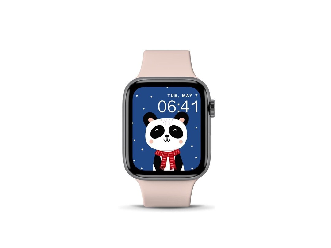 Panda Winter Apple Watch Wallpaper, Smartwatch Background, Watch Face ...