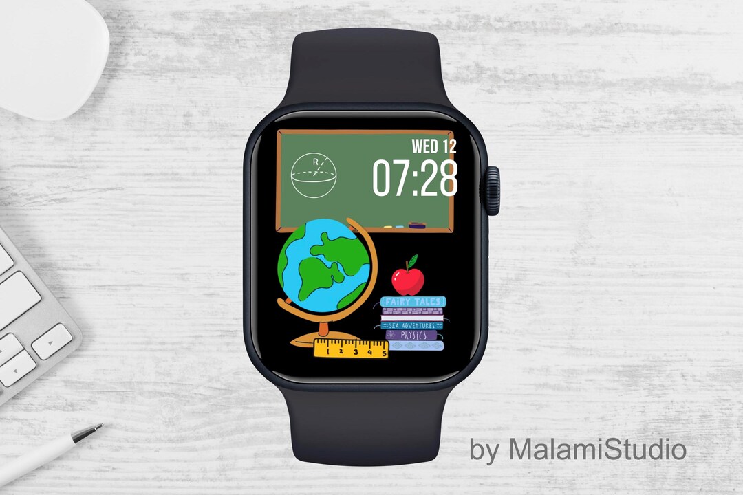 Bookworm Apple Watch Wallpaper, Teacher Books HP Reading Smartwatch ...