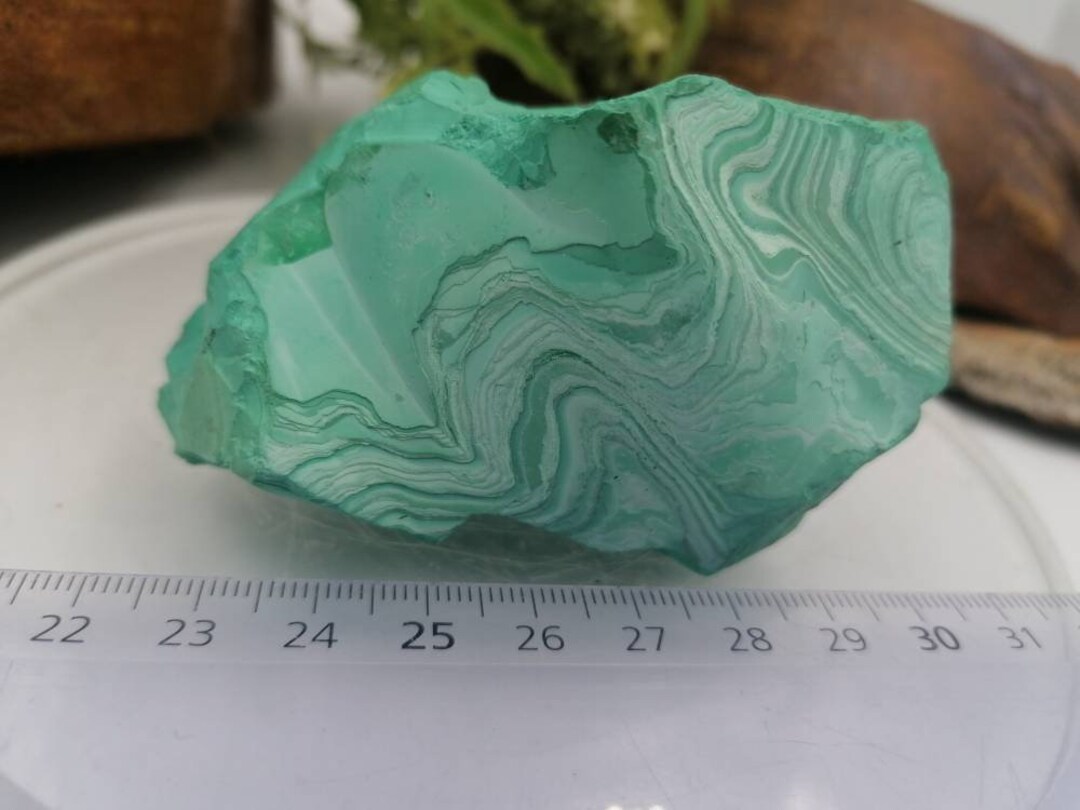 Rough Malachite Kongo, Collection Piece Mineral, Protection Stone ...
