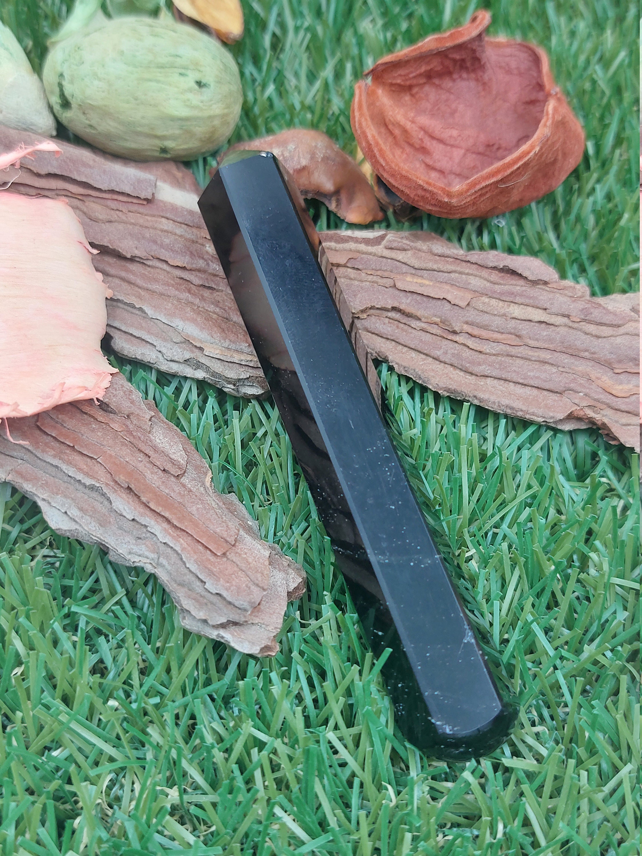 Natural Onyx Crystal Wand Yoni Massage - Etsy UK