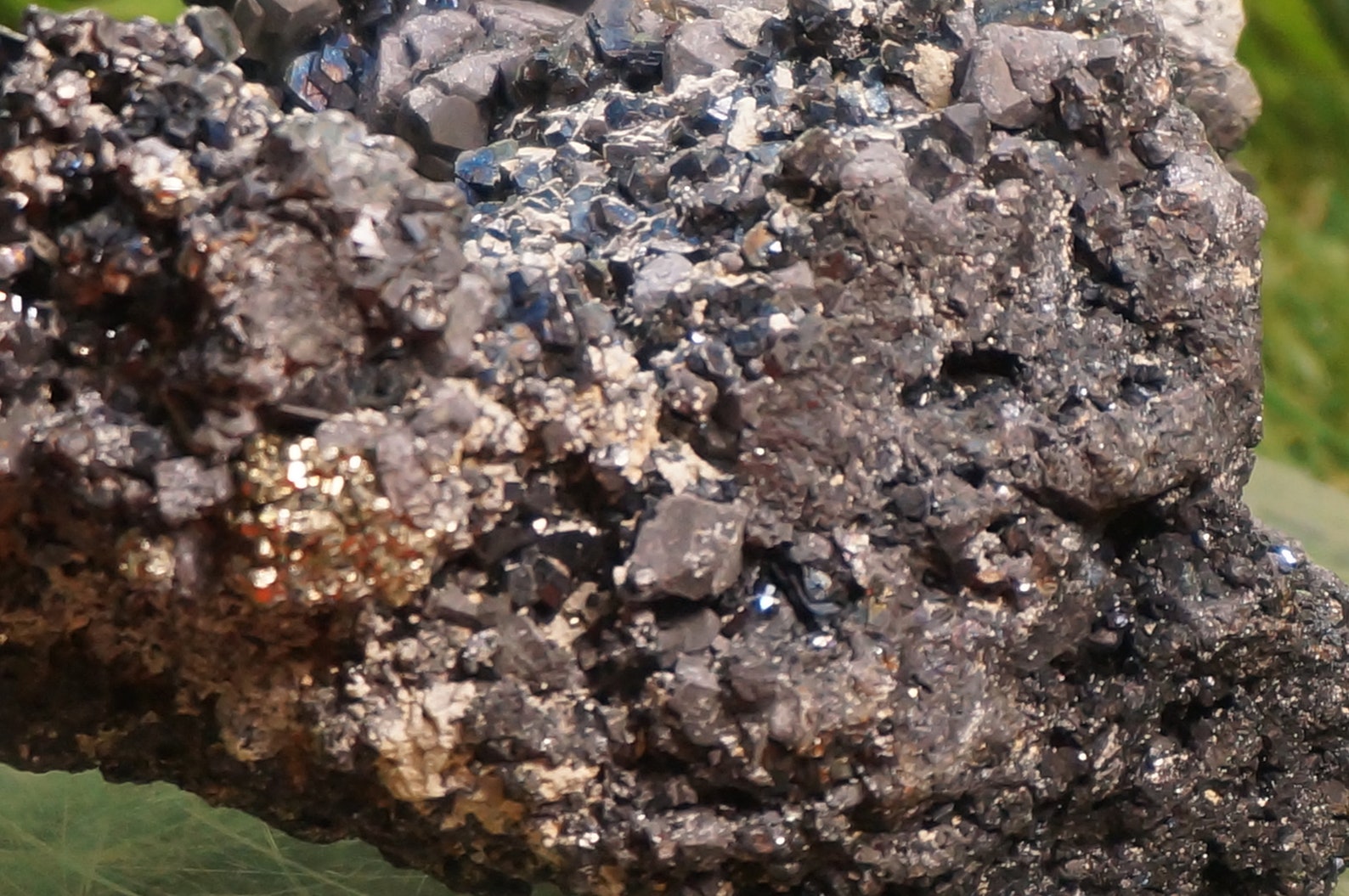 Natural Crystal Galenite Copper Pyrite Calcite Oxidation | Etsy