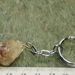 Natural Citrine Keychain Healing Crystal Accessories Zodiac - Etsy