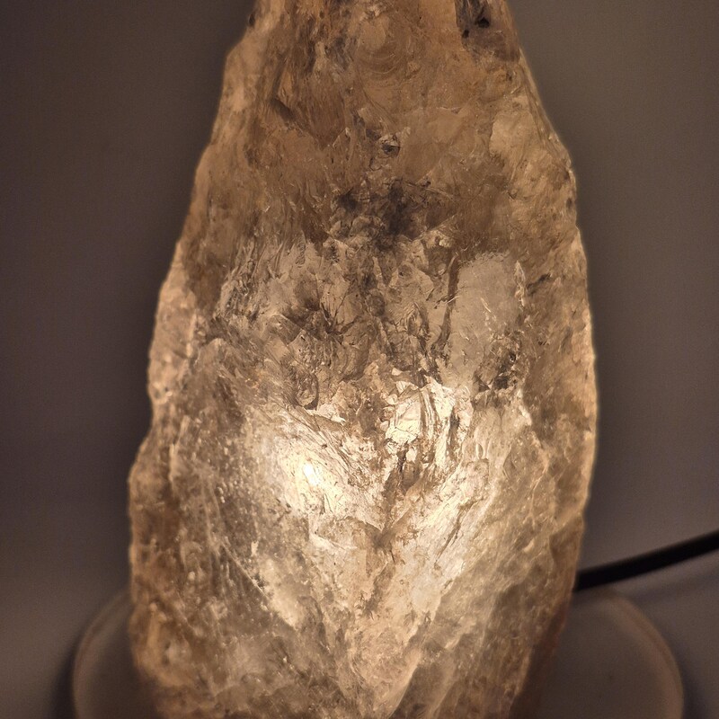 Raw Crystal Lamp - Etsy