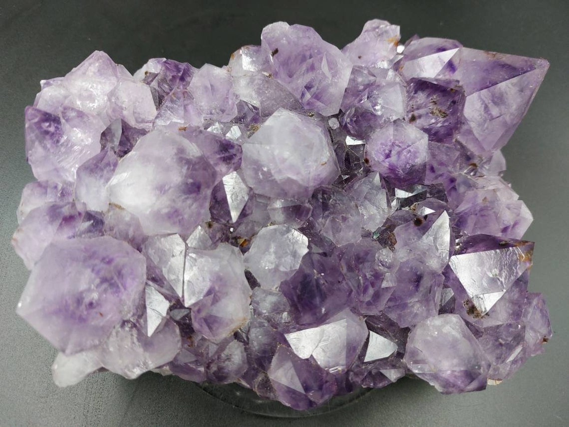 Natürliche Kristall Amethyst Sammlung Speciment Heilstein | Etsy