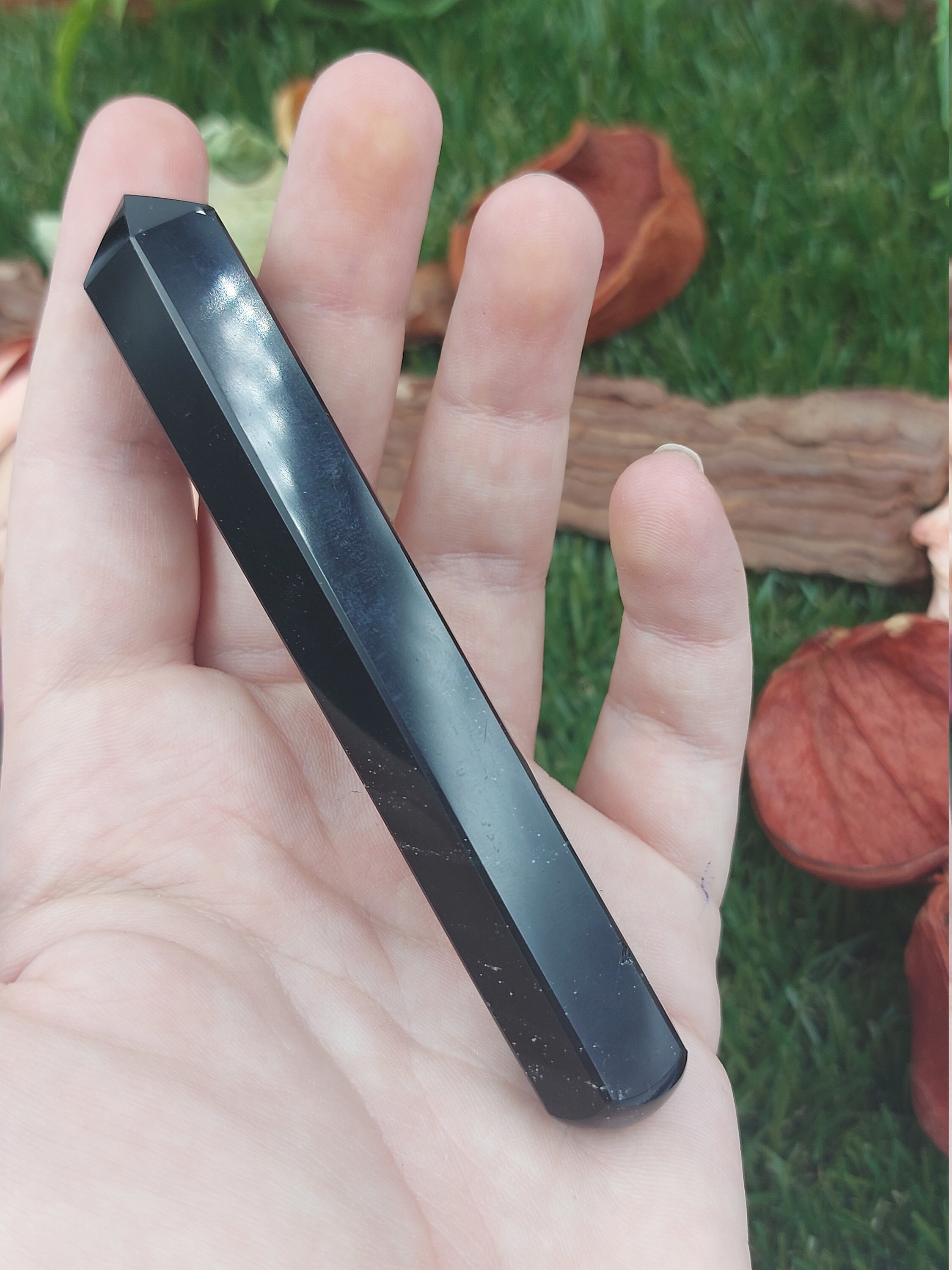 Natural Onyx Crystal Wand Yoni Massage - Etsy UK