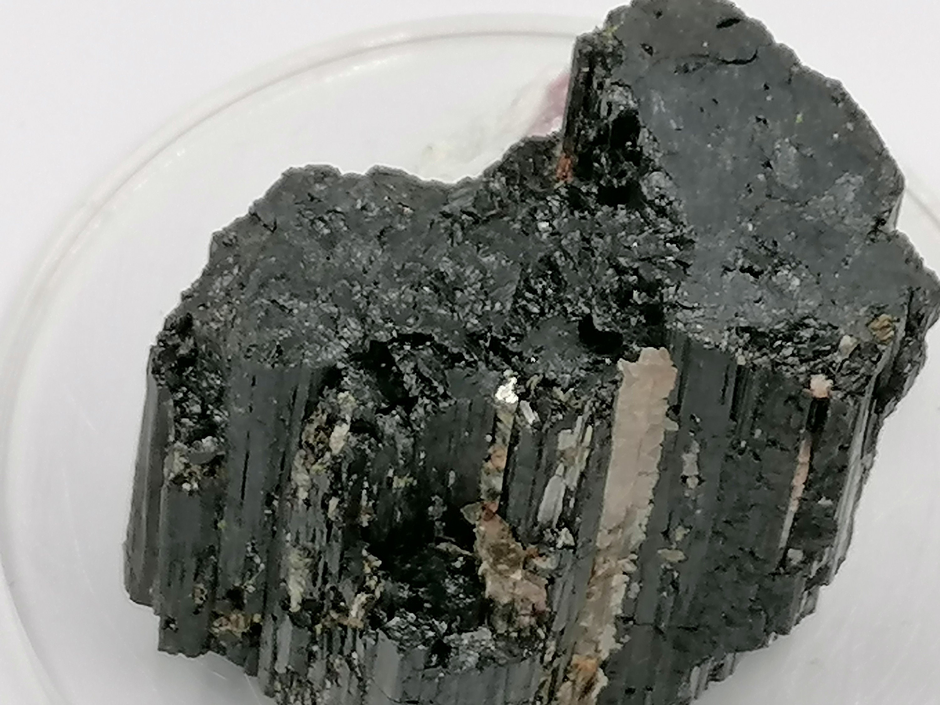 Black Tourmaline Schorl Crystal Collection Speciment Healing Stone ...