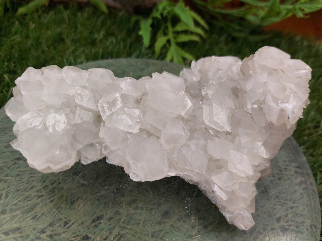 Calcite Flower Crystal Specimen: Rare Mineral Collector's Stone - Etsy