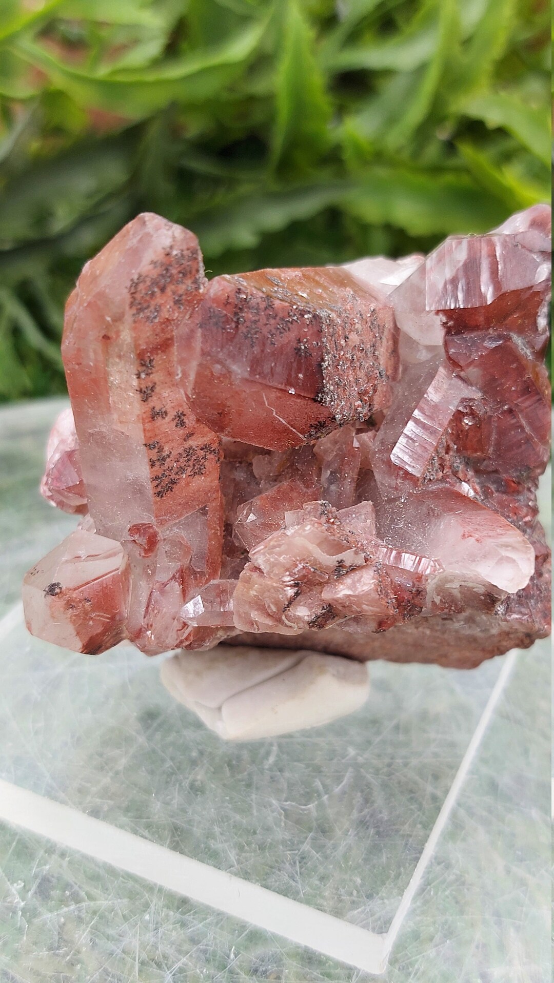 RARE Red Quartz Piece EST.1968 FROM Reunion Orange River - Etsy