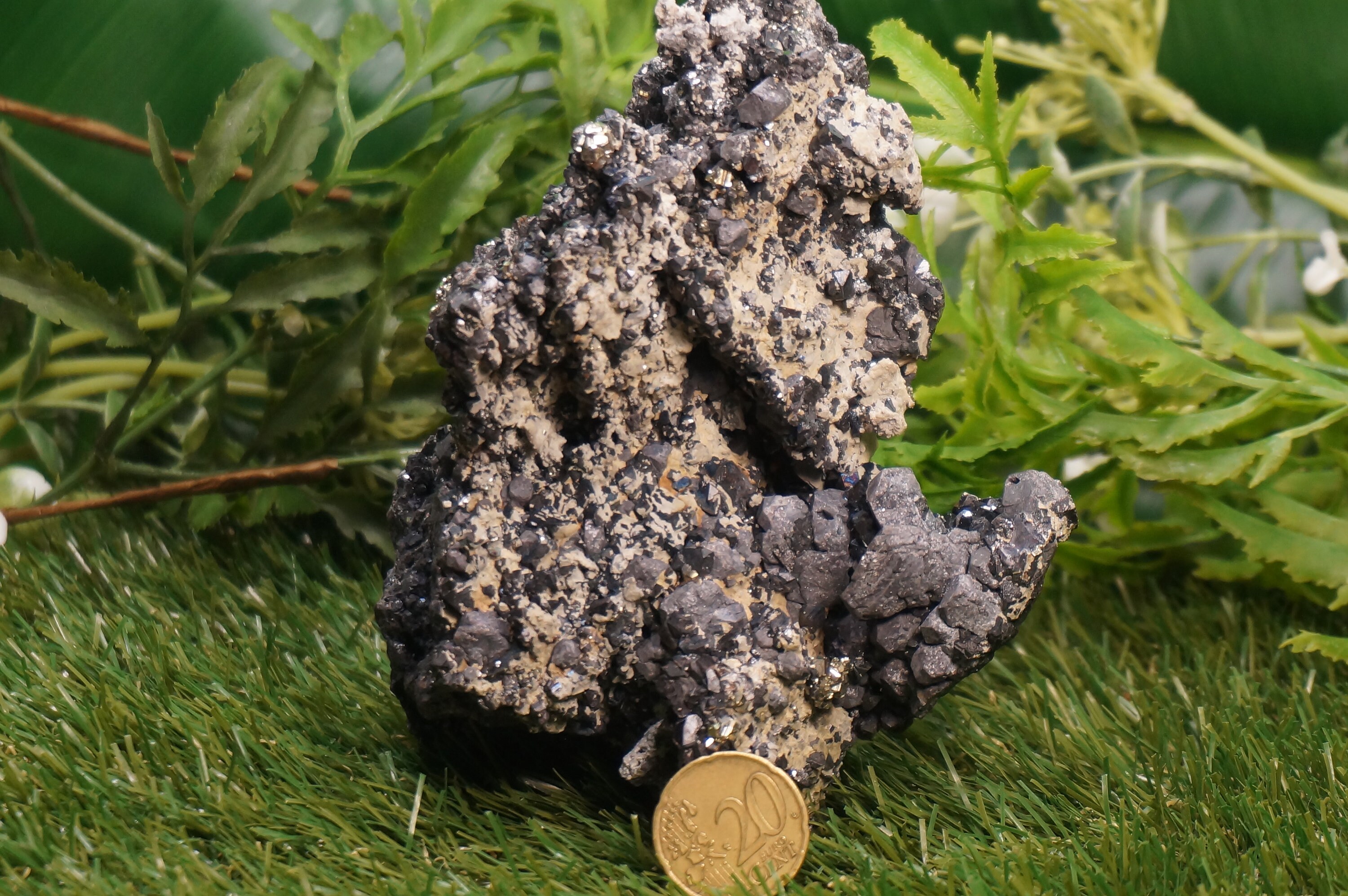 Natural Crystal Galenite Copper Pyrite Calcite Oxidation - Etsy