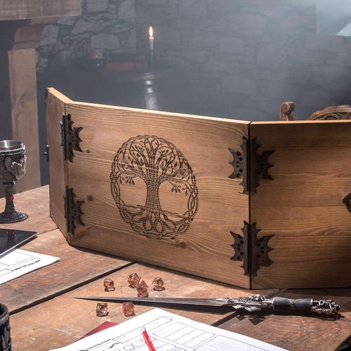 Dungeon Master Large Dice Box Pathfinder Dungeons and | Etsy