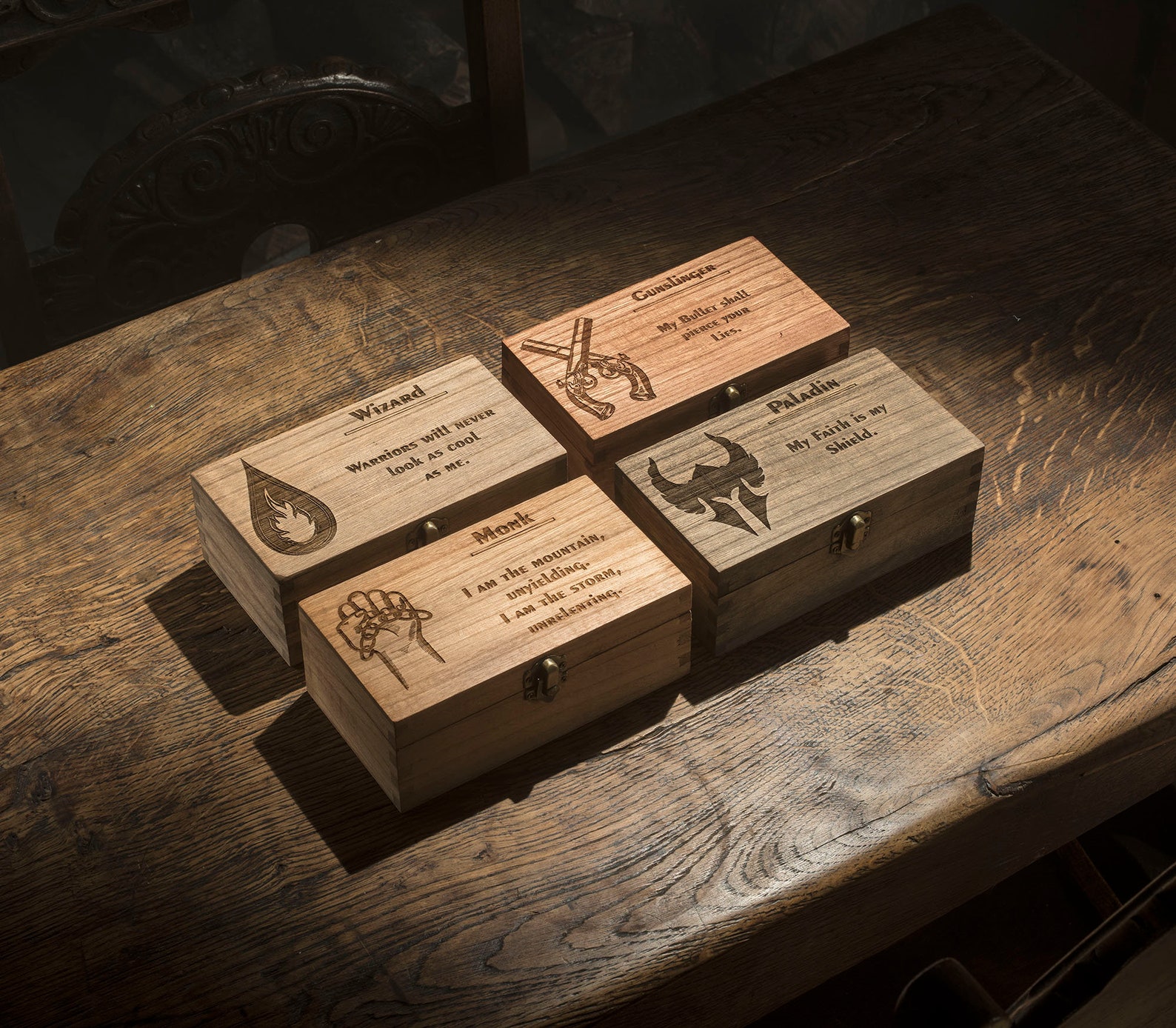 Large Character Classes Dice Box RPG Dice Box Pathfinder - Etsy Canada