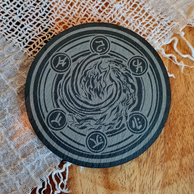 D&D Class Slate Coaster Dungeons and Dragons Geek Gift - Etsy UK