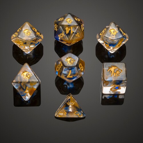 Dice RPG Set of 7 'spirit Of' Minotaur Dice Dungeons | Etsy