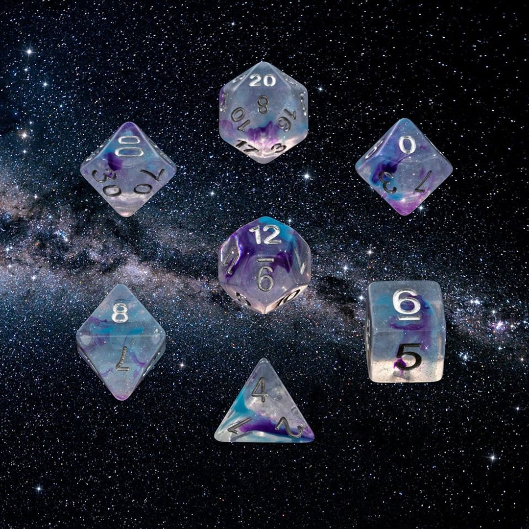Dice RPG Set of 7 Triangulum 'spirit Of' the Galaxy, Dungeons and ...