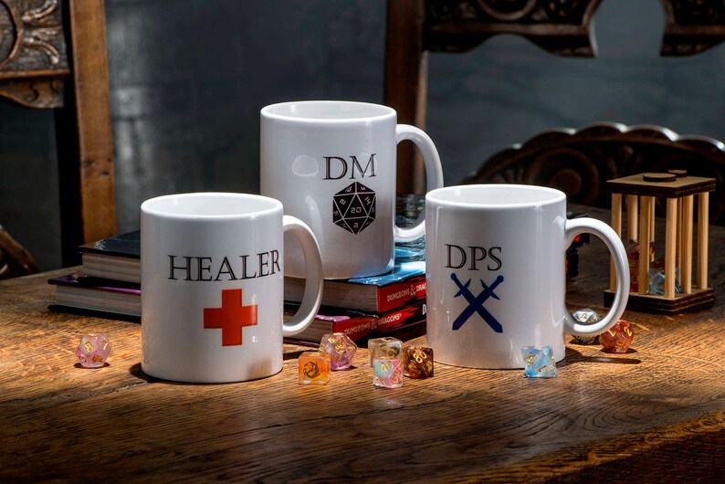 RPG Coffee Mug Pathfinder Mug Dungeons and Dragons Mug - Etsy