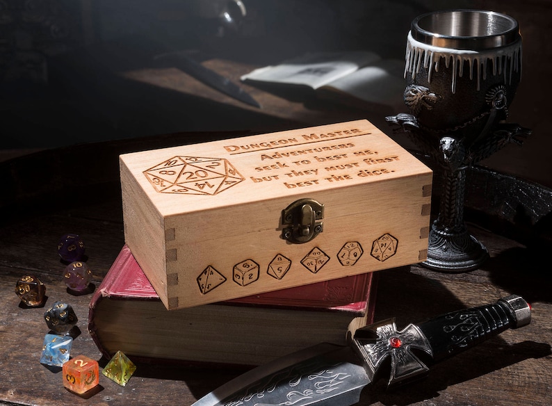 Dungeon Master Large Dice Box Pathfinder Dungeons and - Etsy Canada
